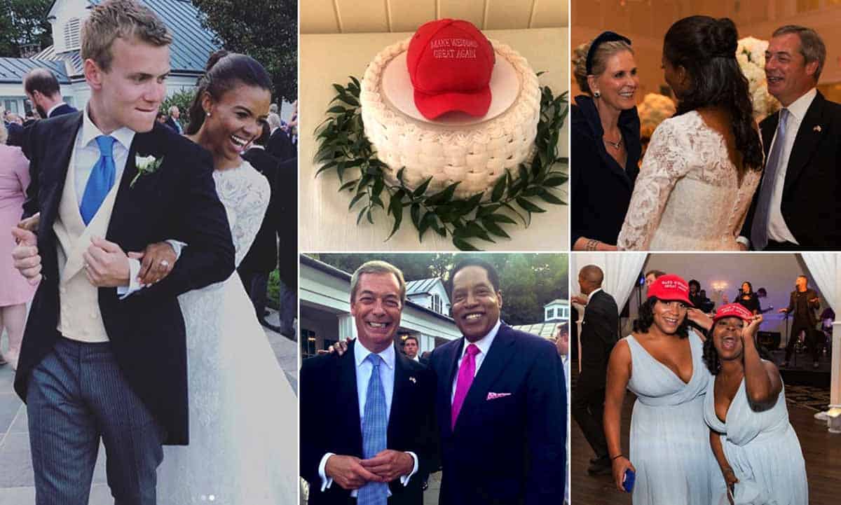 Candace Owens Wedding With Trump Winery, Inside Pictures Are Shared ...