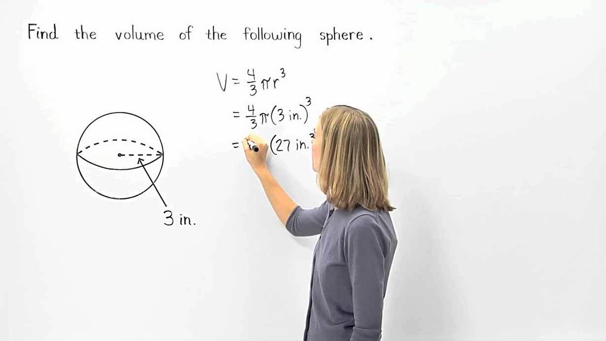 How To Find The Volume Of Sphere The Tiger News how-to-find-the-volume-of-sphere-the-tiger-news